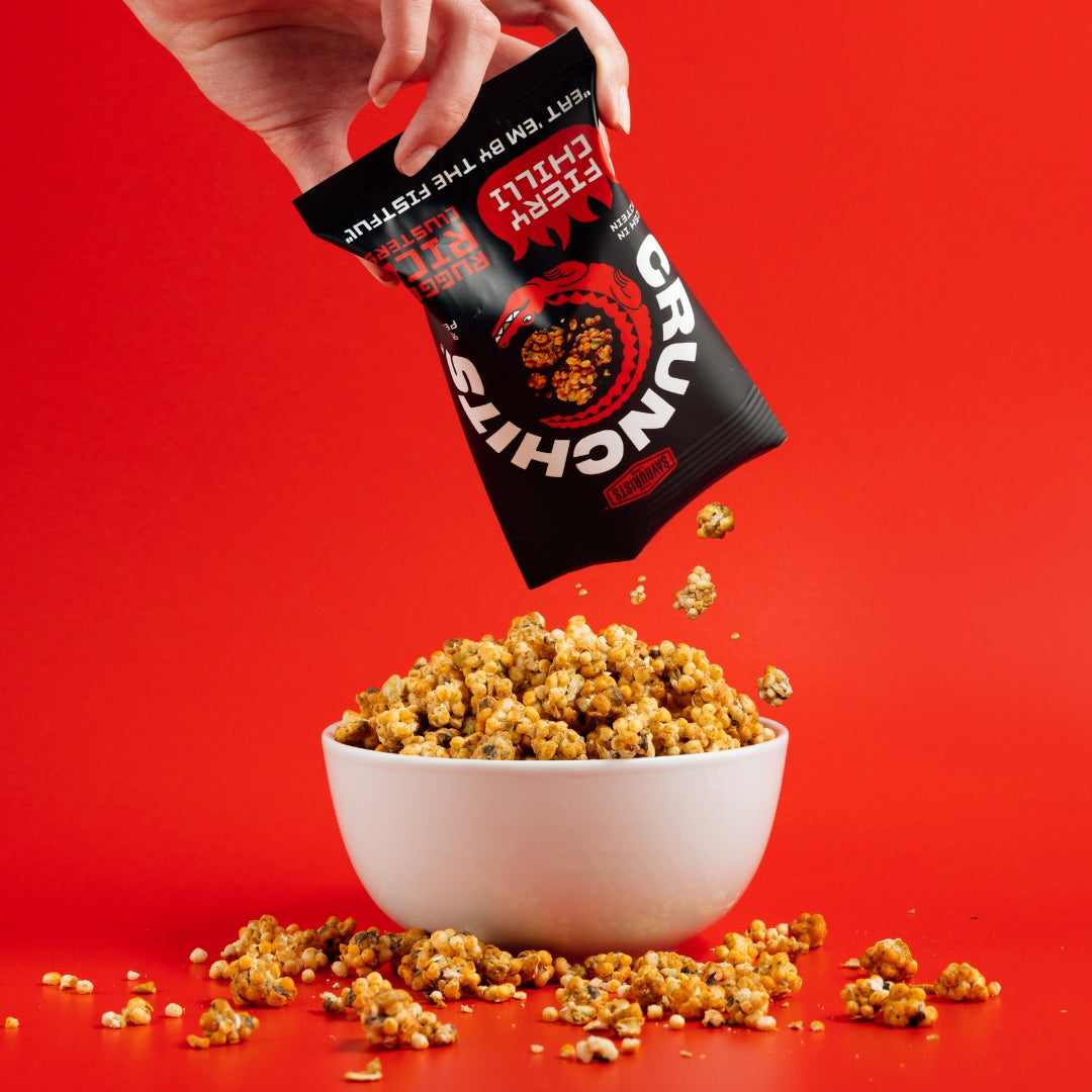 CRUNCHITS: HIGH PROTEIN HIGH FIBRE CRUNCHY SAVOURY SNACKS – The ...